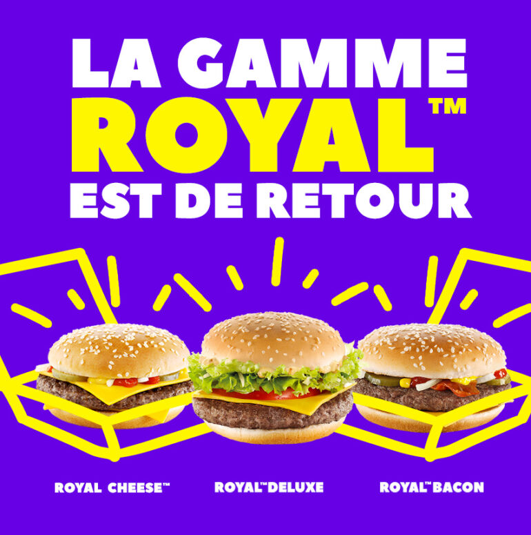 Pourquoi il n'y a plus de royal cheese